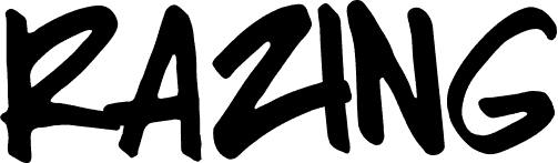 Razing Regular font | Fonts2u.com