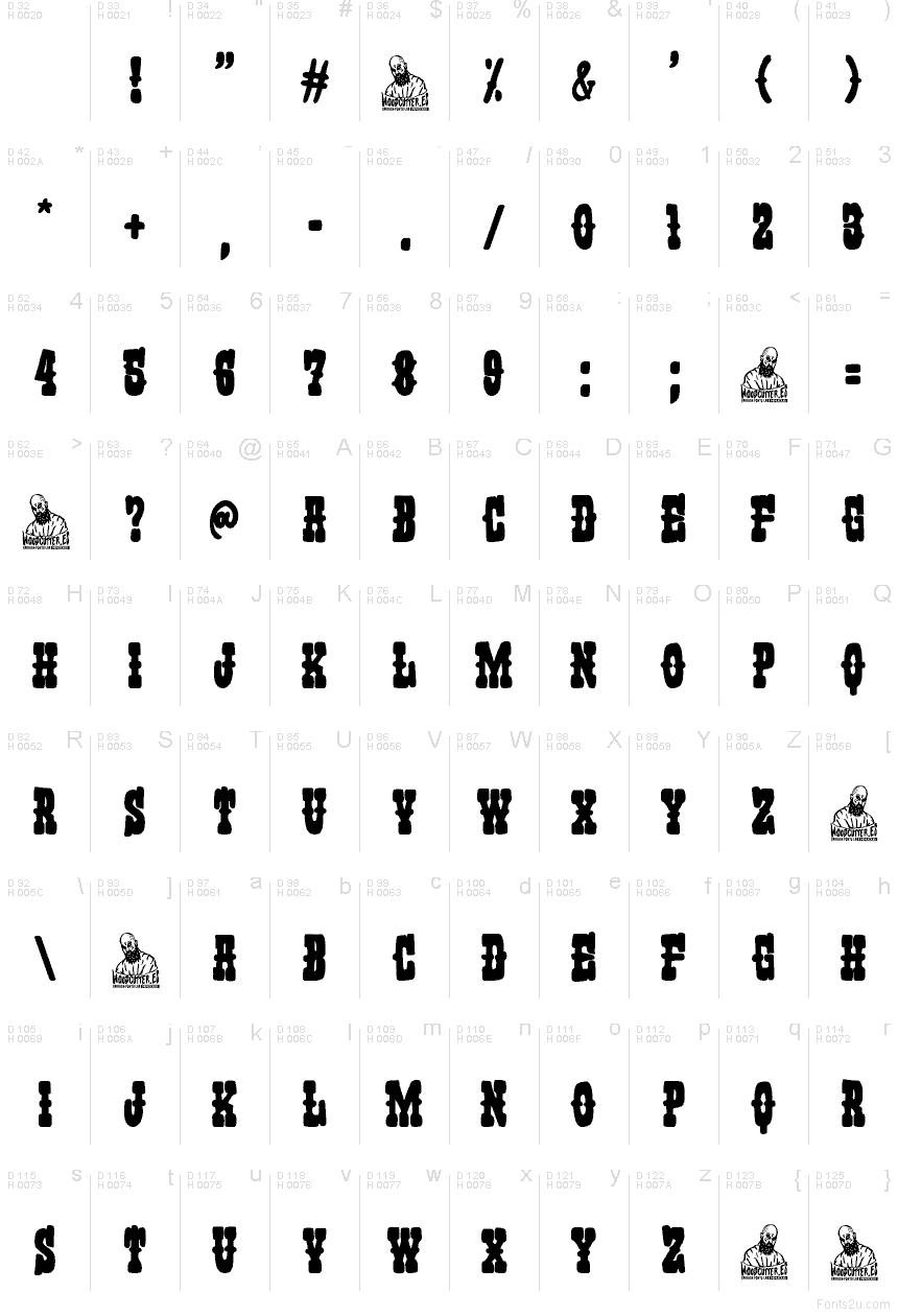 Revisionist Western font