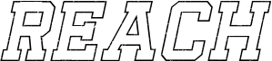 Reach Outline font | Fonts2u.com