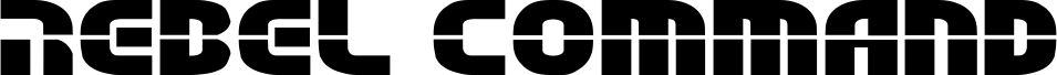 Rebel Command ExtraExpand Ital 字体 | Fonts2u.com