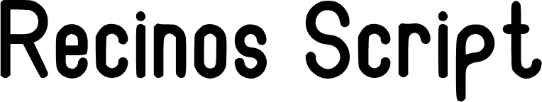 RecinosScript Bold Regular font | Fonts2u.com