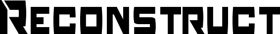 Reconstruct font | Fonts2u.com