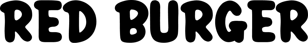 RED BURGER font | Fonts2u.com