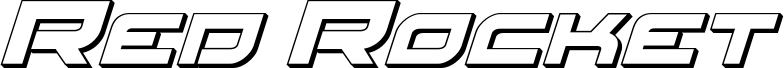 Red Rocket Condensed font | Fonts2u.com