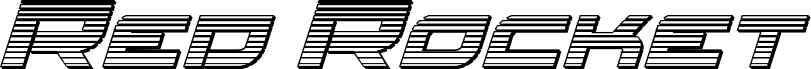 Red Rocket Regular font | Fonts2u.com