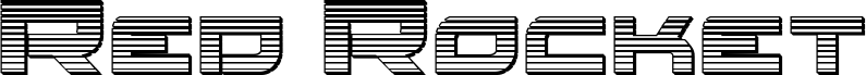 Red Rocket Regular font | Fonts2u.com