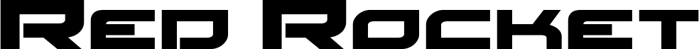 Red Rocket Regular font | Fonts2u.com
