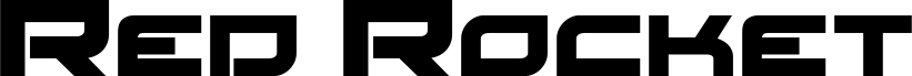 Red Rocket Regular font | Fonts2u.com