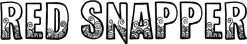 Red-Snapper font | Fonts2u.com