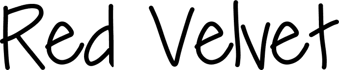 Red Velvet font | Fonts2u.com