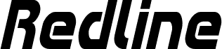 Redline font