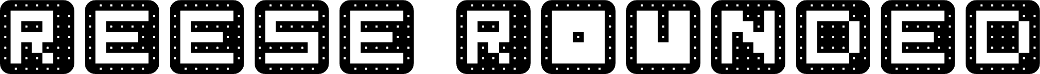 Reese Rounded Regular font | Fonts2u.com