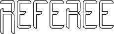 Referee Demo font | Fonts2u.com