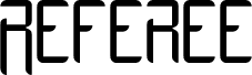 Referee Demo Outline font | Fonts2u.com