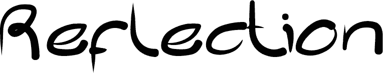 reflection font | Fonts2u.com