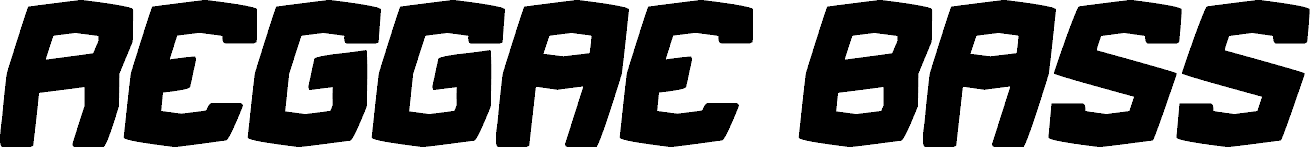 REGGAE BASS Bold Italic font | Fonts2u.com