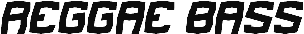 REGGAE BASS Bold font | Fonts2u.com