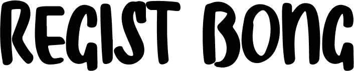 Regist Bong font | Fonts2u.com