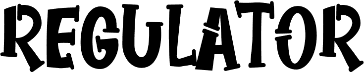 REGULATORBLACKRegular font | Fonts2u.com