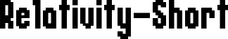 Relativity Regular font