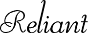 Reliant Shadow Free font