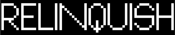 Relinquish Regular font