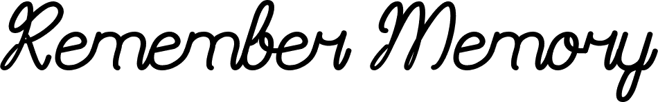 Remember Memory Bold font | Fonts2u.com