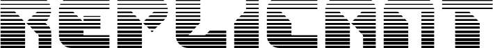 Replicant font