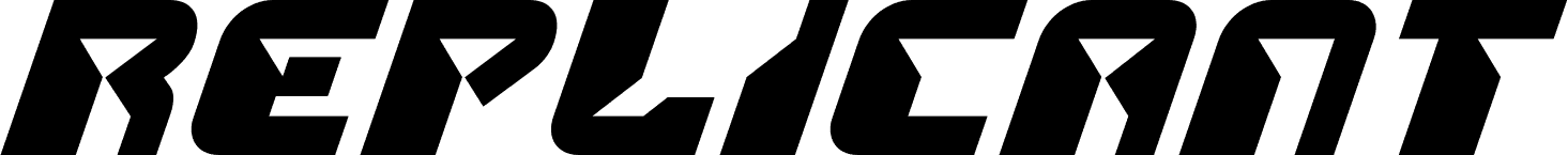 Replicant Italic font | Fonts2u.com