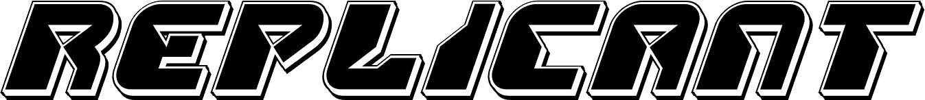 Replicant Punch Italic font