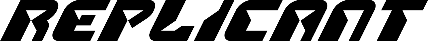 Replicant Super-Italic font | Fonts2u.com