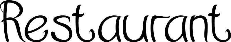 Restaurant font