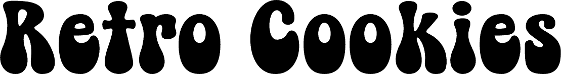 Retro Cookies font