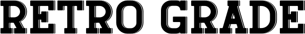 Retro Grade font | Fonts2u.com