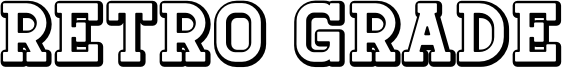 Retro Grade Shadow 2 font | Fonts2u.com