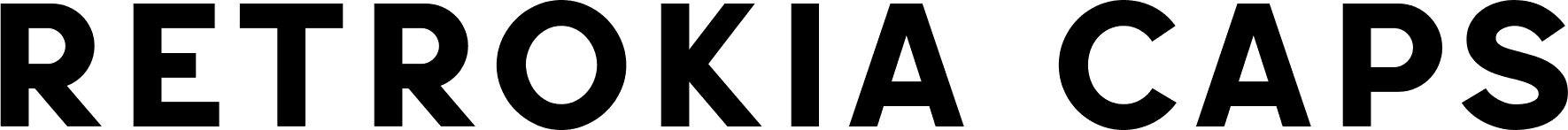 RetrokiaCaps-Demo font
