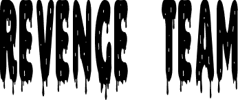 Revenge Team font | Fonts2u.com