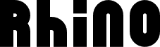 RhinoPonta font