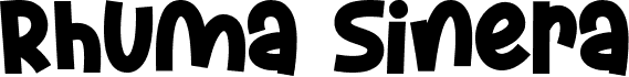 Rhuma Sinera Inline. font | Fonts2u.com