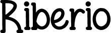 Riberio Demo Script font