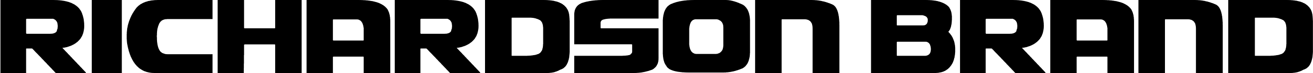 Richardson Brand Revolution Block font