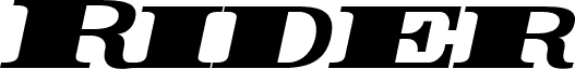 Rider Condensed ExtraBlack Italic font | Fonts2u.com