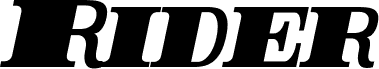 Rider Wide Expanded ExtraBlack font | Fonts2u.com