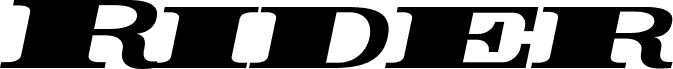 Rider Wide Expanded ExtraBlack font | Fonts2u.com