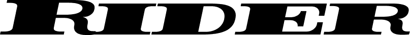 Rider Wide Expanded ExtraBlack font | Fonts2u.com