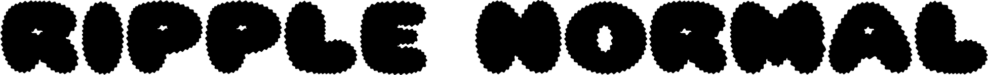 Ripple Normal font | Fonts2u.com