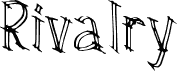 Rivalry Regular font | Fonts2u.com