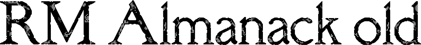 RM Almanack old Regular font | Fonts2u.com