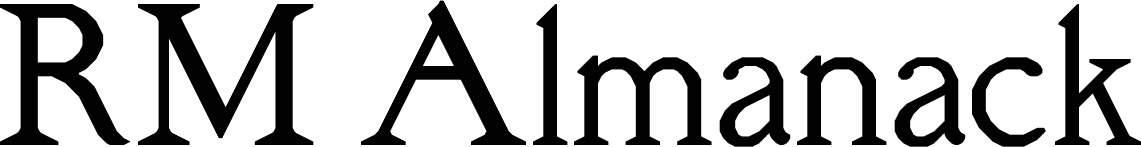RM Almanack Regular font | Fonts2u.com