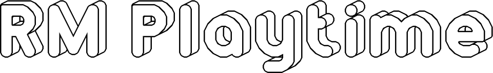 RM Playtime 3D Regular font